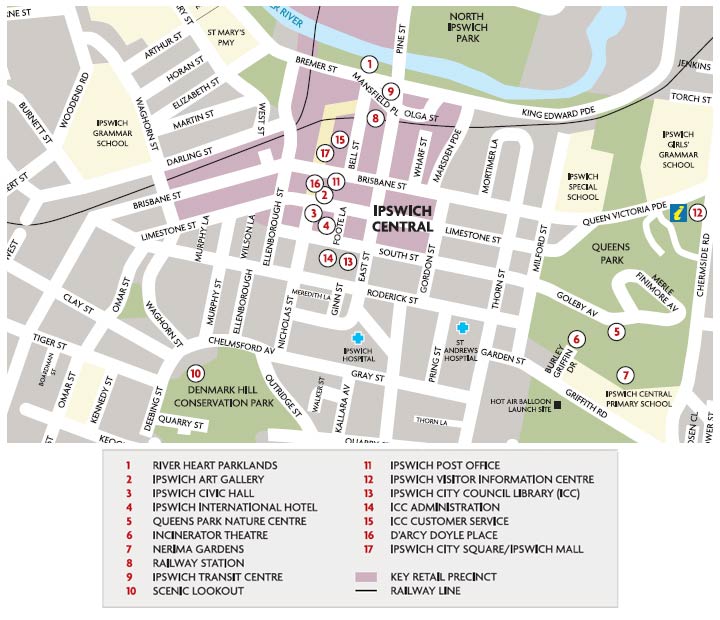 ipswich-cbd-map | Floating Images Hot Air Balloon Flights
